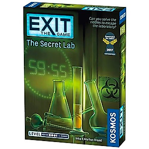 Exit: The Secret Lab | Exit: The Game - A Kosmos Game | Kennerspiel Des Jahres Winner | Family-Friendly, Card-Based at-Home Escape Room Experience for 1 to 4 Players, Ages 12+