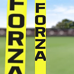 Net World Sports Forza Spring Loaded Agility Poles | Improve Endurance, Speed & Footwork - Available in Packs of 8 or 16 (Without Bases, Pack of 8, 5ft)