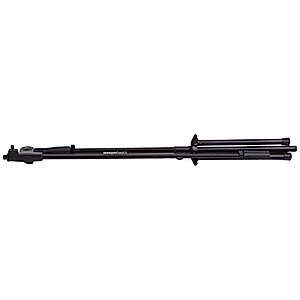 Amazon Basics Adjustable Boom Height Microphone Stand with Tripod Base, Up to 85.75 Inches - Black