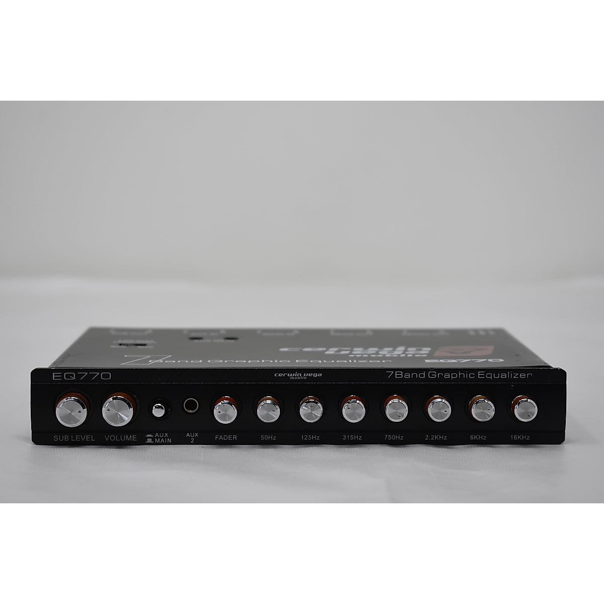 Cerwin Vega EQ770 7-Band Parametric Equalizer with Auxiliary Input