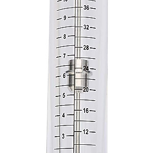 G3/4inch Female Water Liquid Flowmeter,1-10GPM Tube Cylindrical Panel Type Flow Meter,LZM-20G Flowmeter Instrument