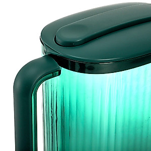 Peohud 70 Oz Water Pitcher, Plastic Pitcher with Lid and 4 Cups, Iced Tea Pitcher Water Jug for Juice, Milk, Lemonade, Cold or Hot Beverages, BPA-Free