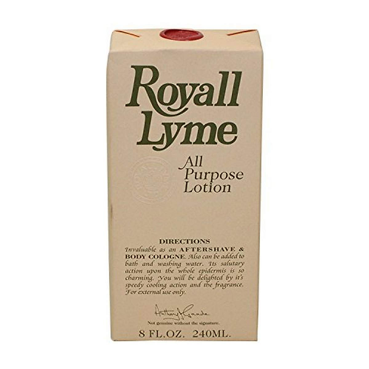 Royall Lyme Aftershave Lotion Cologne for Men, 8 Oz.