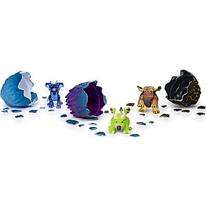 Dragamonz, Dragon Multi 3-Pack, Collectible Figure and Trading Card Game, for Kids Aged 5 and Up