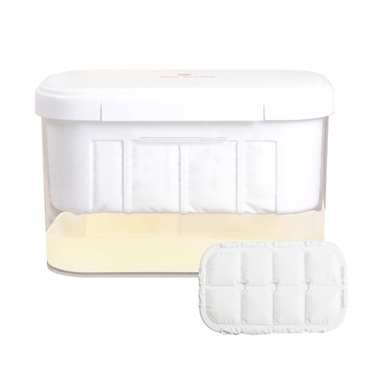 [Bear Greeks] 1 Gallon Gguduck Maker with Ultra Fine Nylon Mesh Strainer, Whey separator, 1 gallon of thick and creamy greek yogurt, eco-friendly materials container