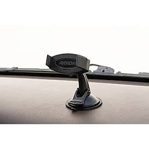 Arkon Windshield Dash Sticky Suction Phone Car Mount for iPhone 7 6S 6 Plus 7 6S 6 Galaxy S7 S6 Retail Black