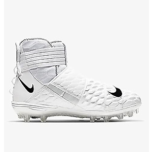Nike Force Savage Elite 2"White Men's Football Cleat SZ 13