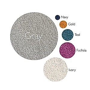 Leick Home 595272 Song Floral Indoor Outdoor Area Rug Round 5'3"