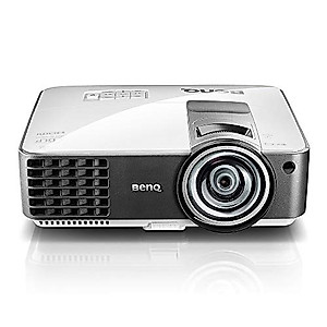 BenQ MX819ST 3000 ANSI Lumens XGA SmartEco Short Throw 3D Projector (Renewed)