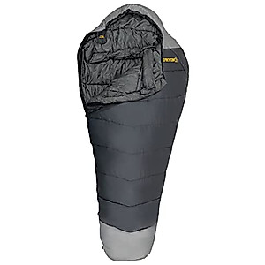 Browning Camping Denali -30° Mummy Sleeping Bag, Charcoal/Gray