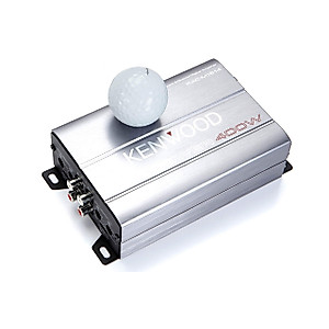 Kenwood KAC-M1814 4-Channel Compact Bridgeable Marine/Motorsports 400W Max Power Digital Amplifier