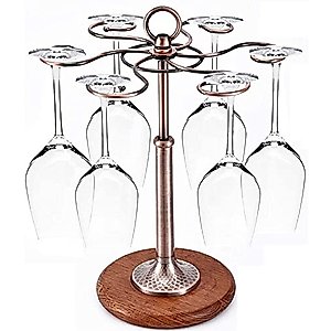 Wine Glass Shelf, Upside-down Home Goblet Iron Art Shelf, Wine Glass Hanging Storage Rack
