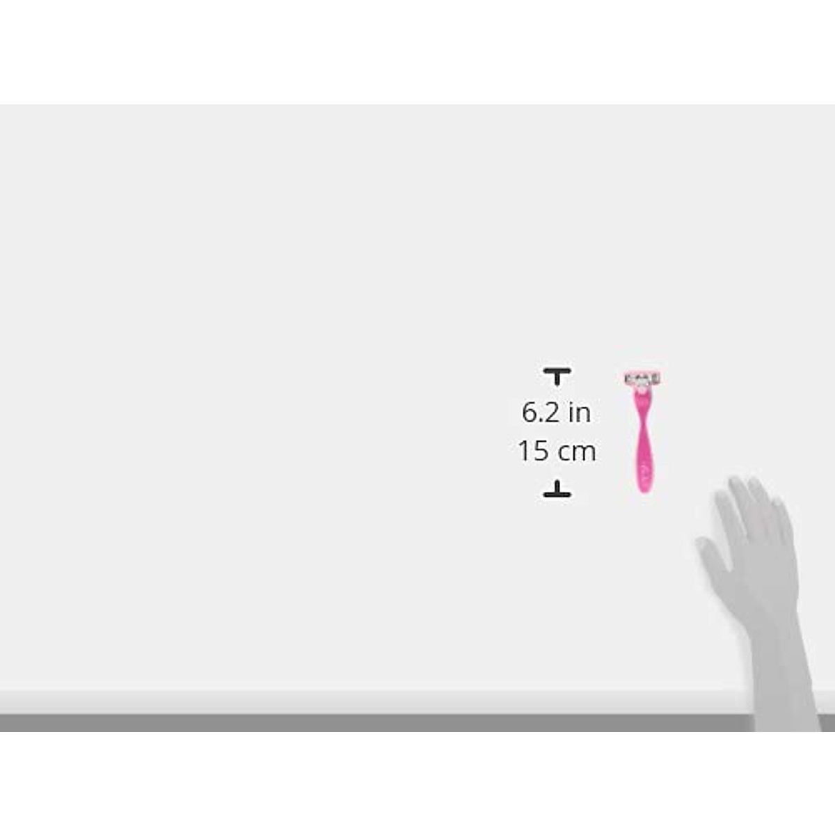 Schick Intuition f.a.b. Razor, Effortless Shaving for Women, 1 Handle and 2 Razor Blade Refills