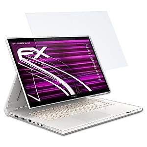 atFoliX Plastic Glass Protective Film compatible with Acer ConceptD 7 Ezel Pro Glass Protector, 9H Hybrid-Glass FX Glass Screen Protector of plastic