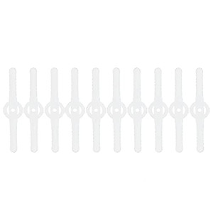 10 Pcs Trimmer Head Blades, Durable Lawn Mower Weed Wacker Cutter Blade Replacement for Cordless Grass String Trimmer Weed Eater