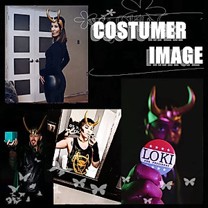 CAFELE Superhero Helmet Horns Cosplay, 2021 TV Superhero Series Movie Thor Ragnarok Superhero Crown Mask Cosplay Halloween Costume Accessories (Superhero Helmet)