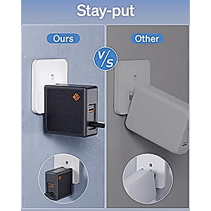 𝐒𝐥𝐢𝐦𝐐 65W,45W Laptop Charger：USB C GAN AC Adapter - Foldable Mini Wall Plug for Lenovo,Dell,Chromebook,iPhone, iPad