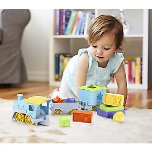 Green Toys FC Stack & Sort Train