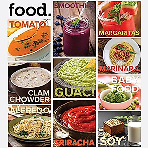 3 Squares SOUP3RB Cook + Blend Blender with Built-In Heating Element Stainless Steel Pitcher, 7 Cup/60 oz, Black