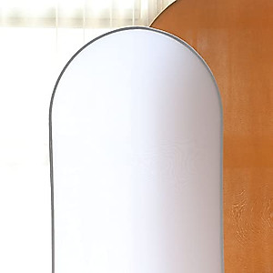 Efavormart 6ft White Spandex Fit Round Top Backdrop Frame Stand Cover, 2-Sided Wedding Arch Cover