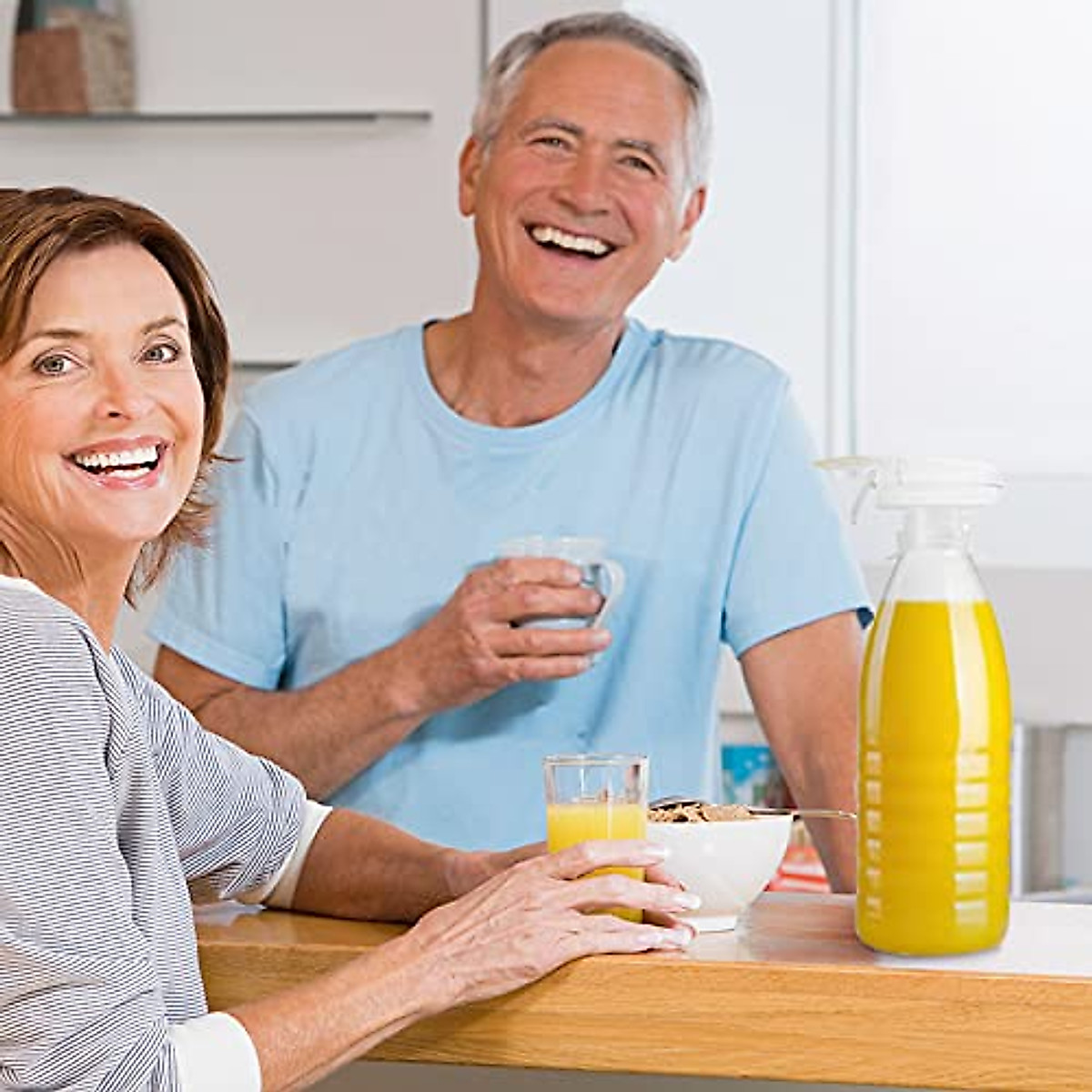 Automatic Drink Dispenser, Milk Dispenser, Hands-Free Milk, Automatic Drink Dispenser with Electric Tap, Drink Dispenser for Milk Juice Beer & More, Hands-Free No Overflow