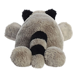 Aurora® Laid-Back Snoozles™ Raccoon Stuffed Animal - Cuddly Comfort - Imaginative Playtime - Gray 18 Inches