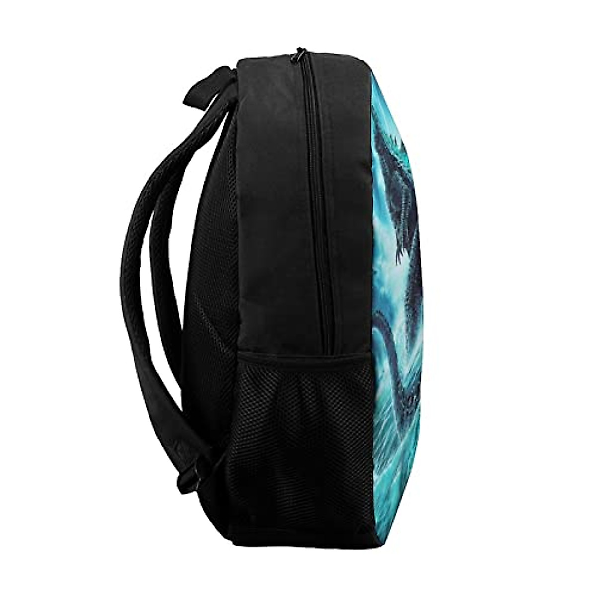 17 Inch Backpacks Monster Dinosaur Godzilla Backpack Travel Prints Casual Lightweight Bookbag Daypack Cartoon Monsters Fan Gifts Sports Bag Style2