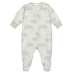 Onesies Brand unisex baby 4-pack 'N Play and Toddler Sleepers, Grey Neutral, 0-3 Months US