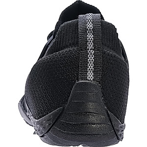 WHITIN Women's Low Zero Drop Shoes Minimalist Barefoot Trail Running Camping Size 7.5-8 Wide Toe Box Female Fitness Workout Sneaker Lightweight Black 38