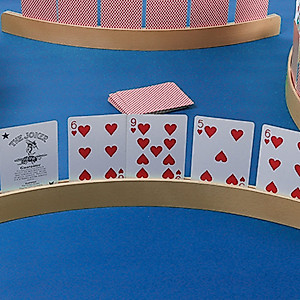 GSE Games & Sports Expert 32" x 32" Inches Rubber Anti-Slip Playmat, Mahjong, Dominoes, Poker Cards and Board Games Tabletop Cover Mat with Carrying Bag (Blue)