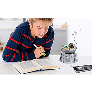 Star Wars The Child Bluetooth Speaker Portable Wireless Crystal Clear for Home, Travel, Outdoor, Rechargeable, The Mandalorian Toy for Kids Ages 4 and Up Compatible with iPhone Samsung