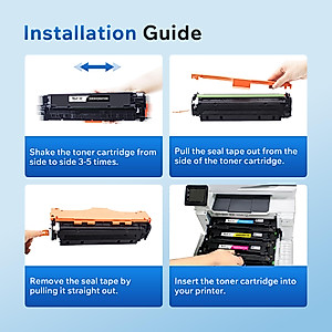 Valuetoner Remanufactured Toner Cartridge Replacement for HP 305A 305X CE410A CE410X CE411A CE412A CE413A for Pro 400 M451dn M451nw M475dn M475dw M451dw M375nw Pro 300 M351A Printer (4-Pack)