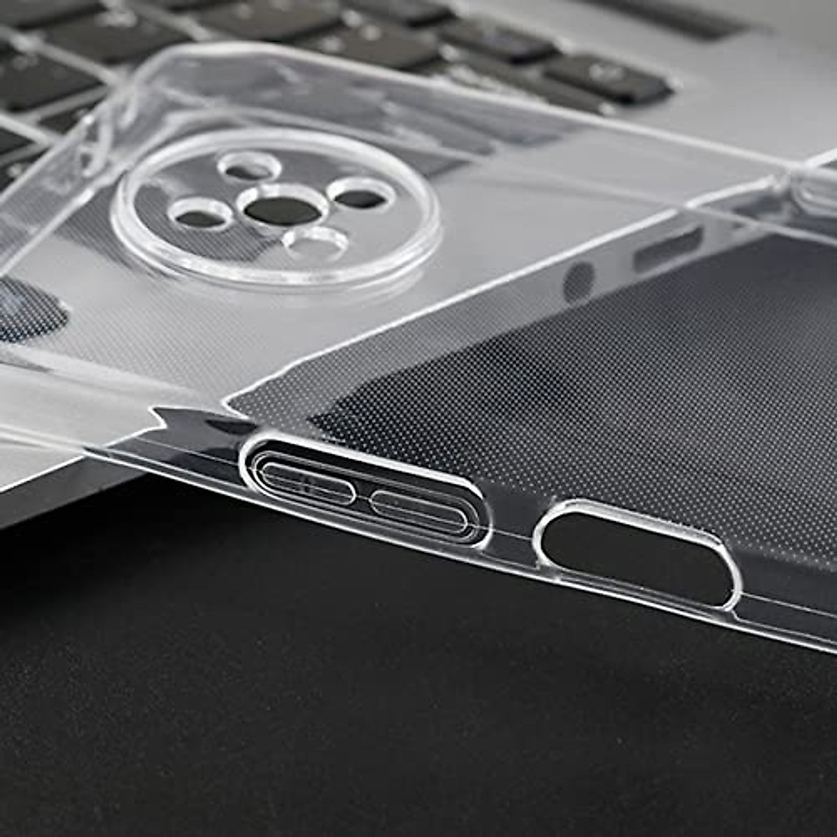 Ytaland for Nokia G50 5G Case, with 2 x Tempered Glass Screen Protector. Crystal Clear Silicone Shockproof TPU Bumper Protective Phone Case Cover