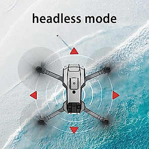Foldable FPV Drone With Electrionic Regulation Dual 1080P WiFi Camera, Gesture Control RC Quadcopter For Adults, Boys, Gravity Sensor (Black)