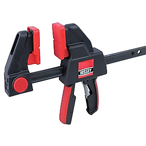 BESSEY EHK SERIES - 600 lb Clamping Force - 24 in - EHKXL24 Trigger Clamp Set - 3.625 in. Throat Depth - Wood Clamps, Tools, & Equipment for Woodworking, Carpentry, Home Improvement, DIY
