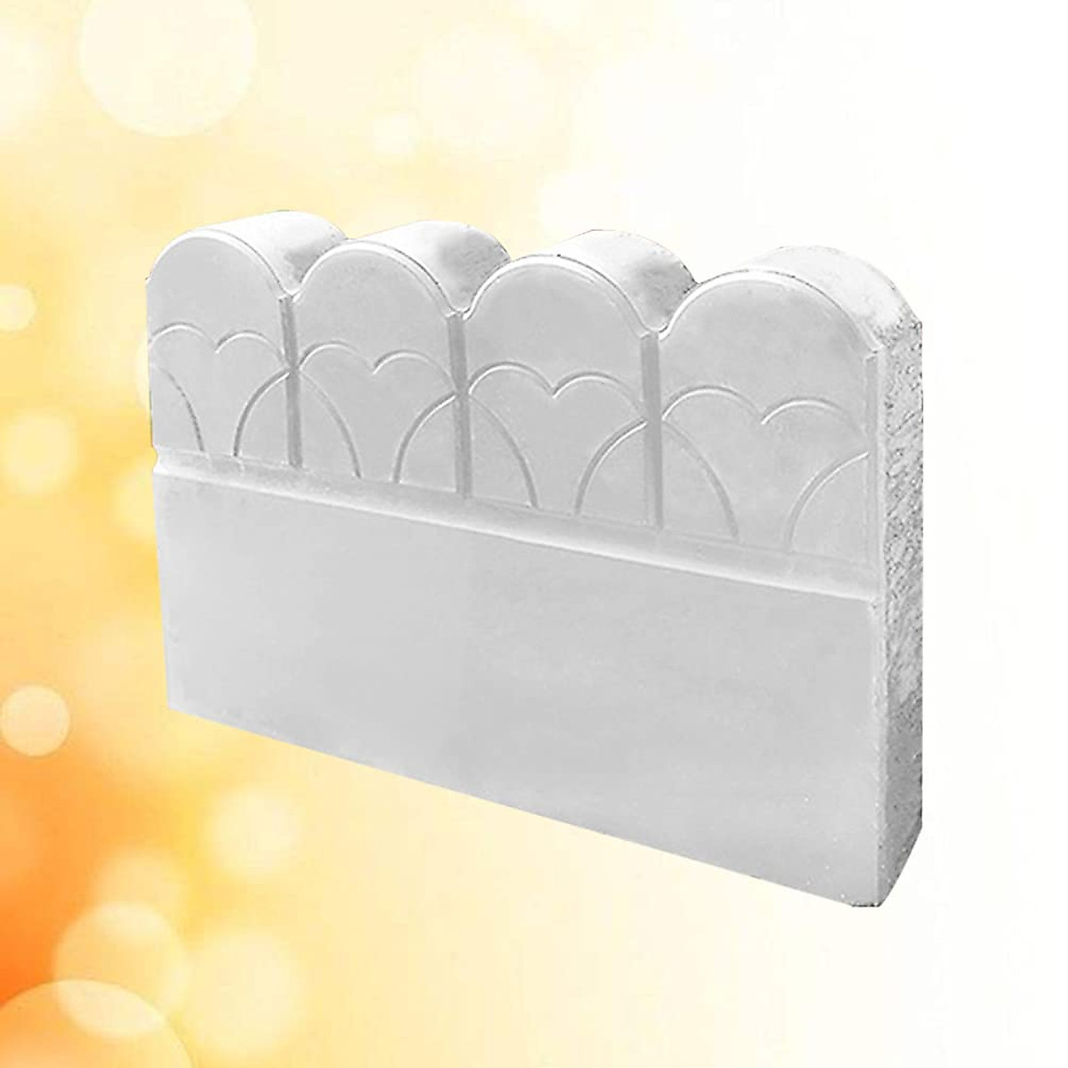 Garden Simulated Brick Fencing Cement Mold Fence Stone Mold Courtyard Lawn Mould Maker for Garden Yard Home