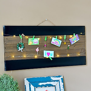 Youngever 52.5 ft Bulletin Board Borders Confetti Border for Classroom Decoration (Solid Black)