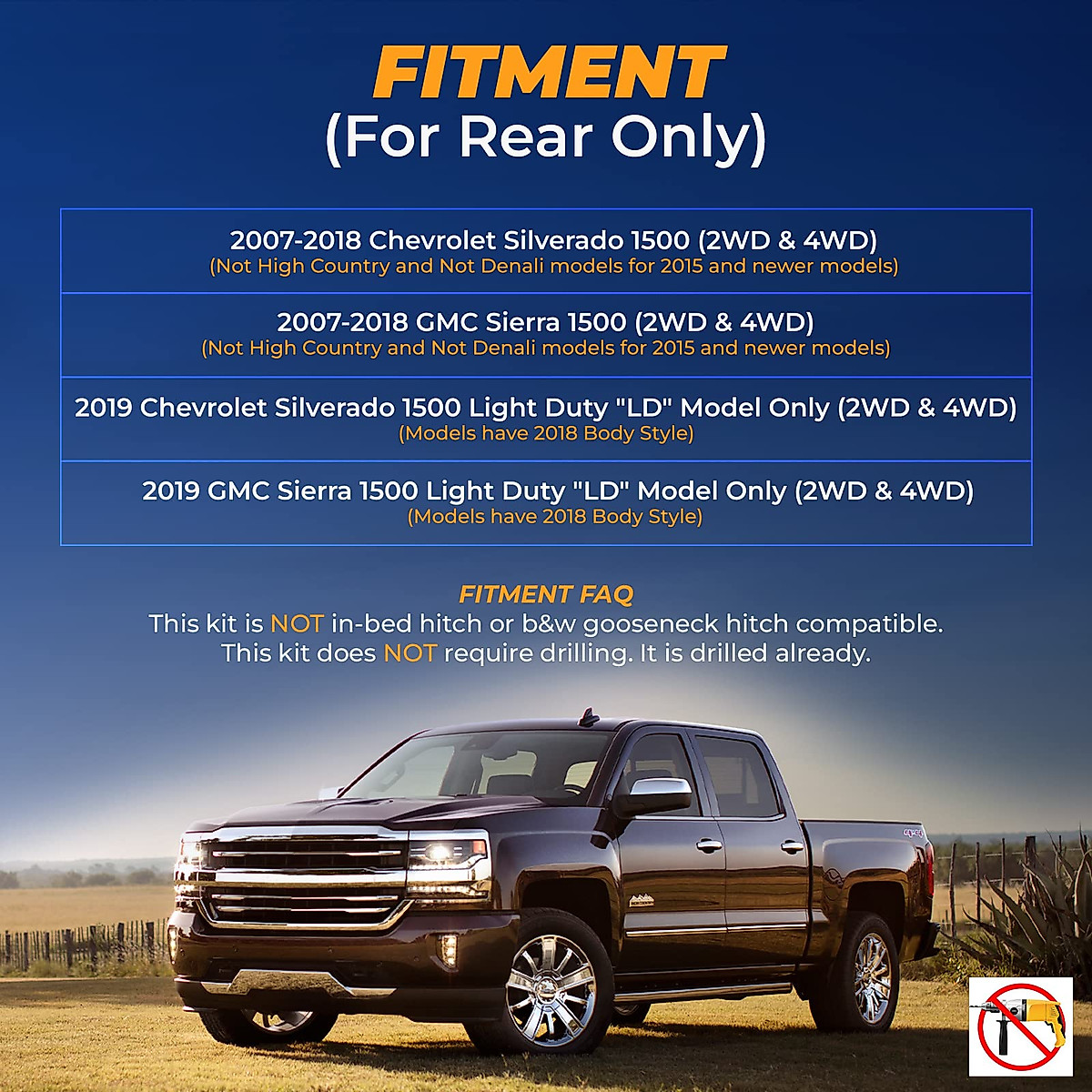 TORQUE Airbag Air Bag Suspension Kit for 2007-2018 Chevrolet Chevy Silverado 1500 and GMC Sierra 1500 2WD 4WD Rear Helper Bag Spring Towing 5000 lbs (Replaces Firestone Ride Rite 2430) (TR2430)