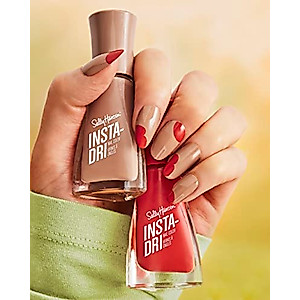 Sally Hansen Insta-Dri Nail Polish Lacquer, Hail Cherry, 0.31 fl oz