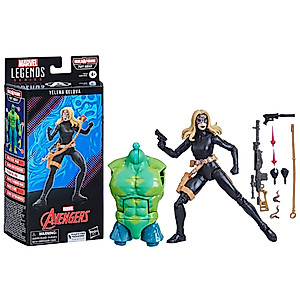 Marvel Legends Series: Yelena Belova Black Widow, Classic Comic Collectible 6-Inch Action Figure, 4+ Years