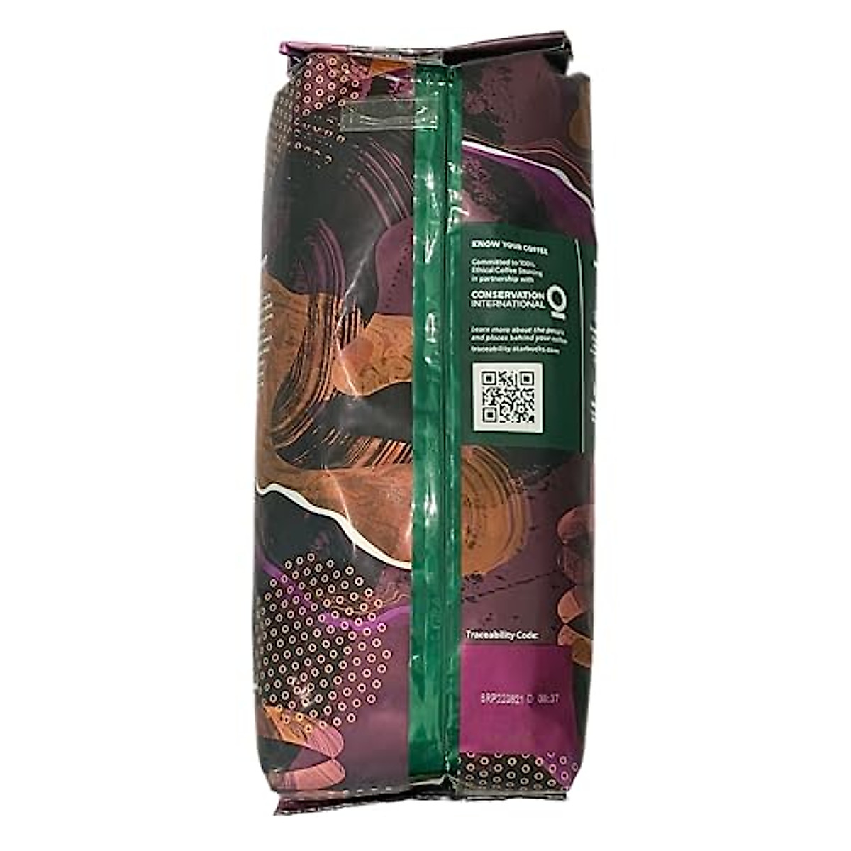 Starbucks Decaf Whole Bean Coffee, Espresso, Dark Roast, 16 Ounce Bags, 2/Pack (32 Ounces Total)