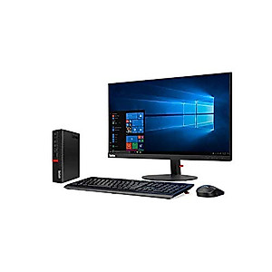 Lenovo ThinkCentre M720 Tiny M720q Desktop - Intel Core i5-8400T Processor, 16GB RAM, 512GB PCIe-NVMe SSD + 1TB HDD, Windows 10 Pro 64-bit