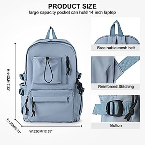 Backpack for Women Lightweight Durable BackpackTravel Rucksack Casual Daypack For Men Women Fit 14 Inch Laptop Backpacks