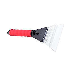 Vaguelly 2pcs windscreen ice Scraper Metal ice Scraper Plastic ice Scraper car Squeegee Gifts for Cars Automotive Gifts car Scraper Plastic Scraper Blades Snow Scraper Window