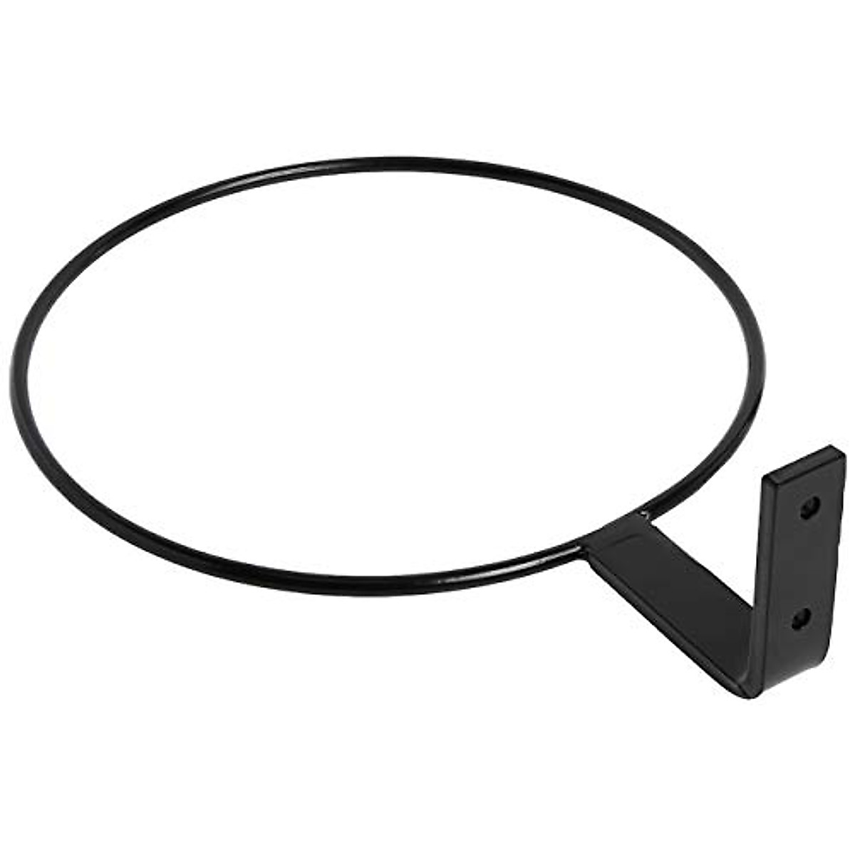 American Garden Works PH-10 Wall Mount Pot Holder, 10", Black