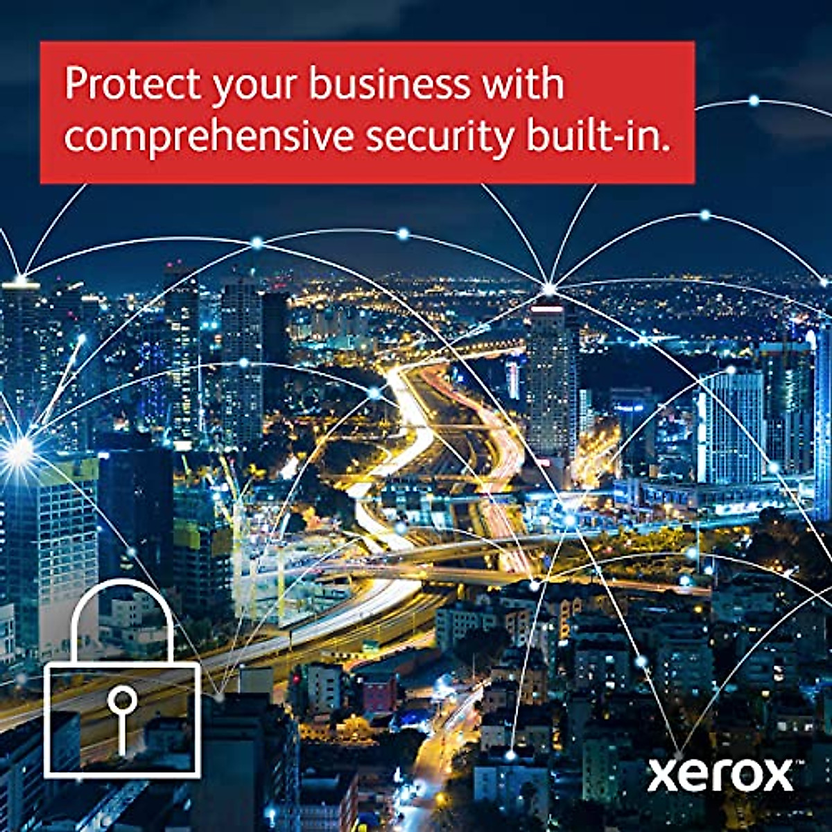 Xerox B225/DNI Multifunction Printer, Print/Scan/Copy, Black and White Laser, Wireless, All in One