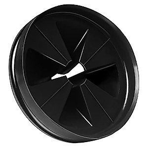 Garbage Disposal Splash Guards Sink Baffle Replacement for Evolution Series Drain Plugs Quiet Collar Food Waste Disposer Accessories 3 3/8" Inch