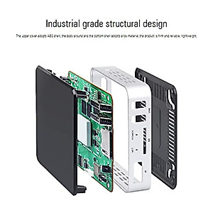 Genianech Android Smart Box,HDMI-in Digital Signage Media Player,Mini PC WiFi Bluetooth Media Player for Industrial/Commercial,APC390R