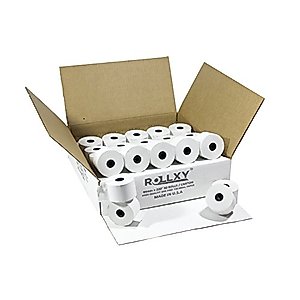 1 3/4" (44mm) X 220' Thermal Paper (50 Rolls) …