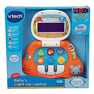 VTech Baby's Light-Up Laptop,Orange